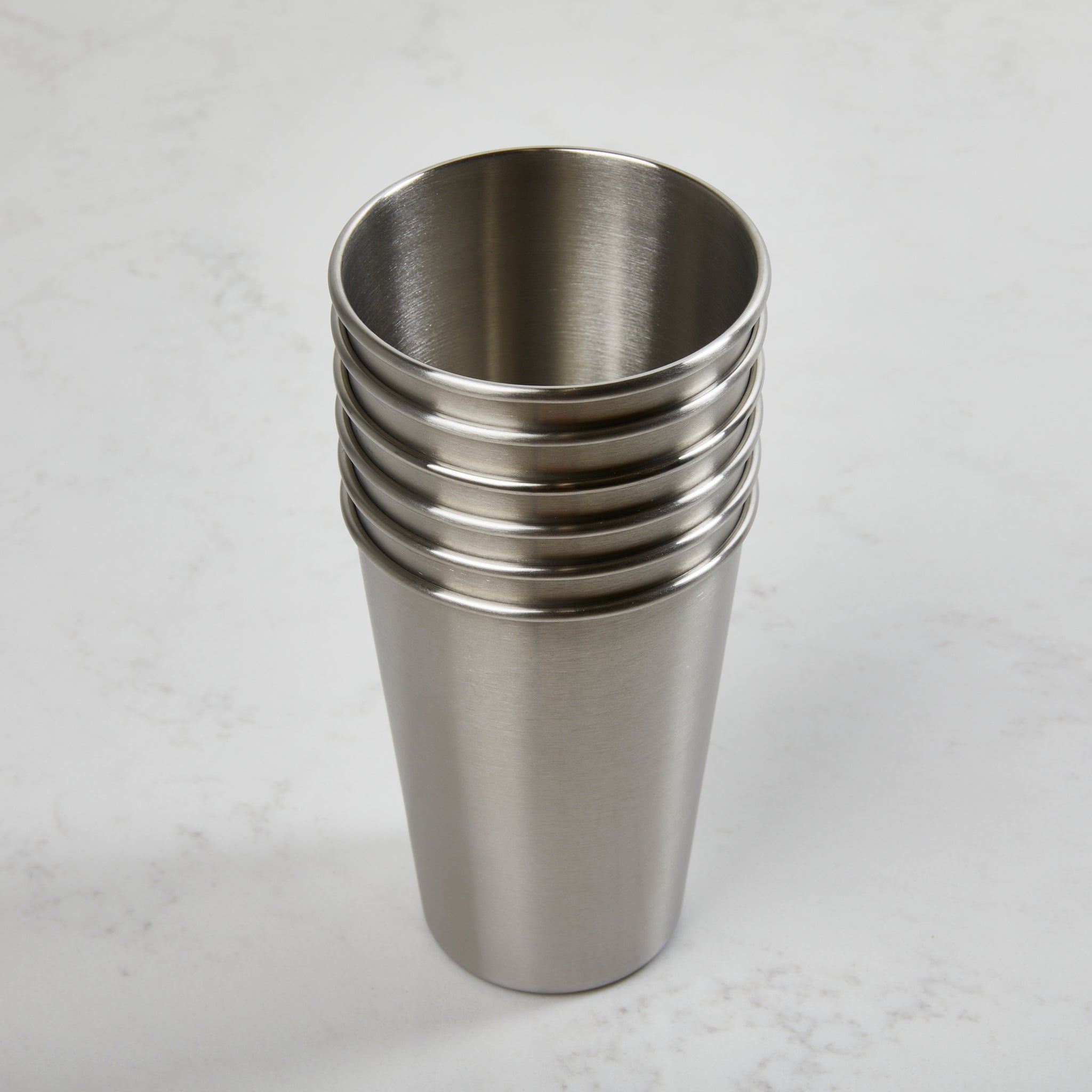 Stainless Steel Cups / Tumbler 500 ML Sets - 2, 4 , 6, 8, 10 – Blue ...